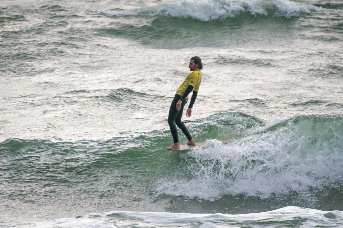Men’s Longboard Division Slides into Spotlight at Côte des Basques